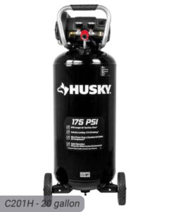 Husky 8 Gallon Portable Air Compressor, TA-2530B